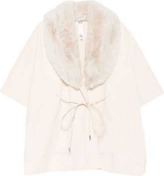 Liu Jo Cape - Femme - Vestes - Beige - Taille: ONE Size
