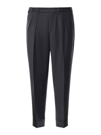Michael Coal Casual Hose - Dunkelgrau
