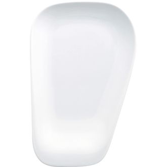 Kahla 153342A90015C Elixyr Platte midi 27 cm | eckiges wei&szlig;es Tablett aus Porzellan 27 cm x 18 cm