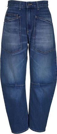 Nili Lotan Shon Bedford Patch-pocket Jeans
