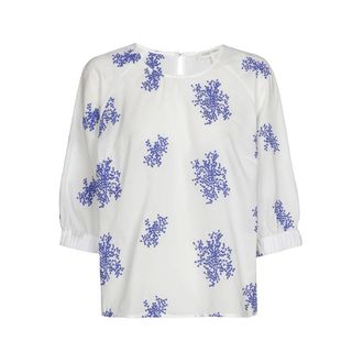 Marie M&eacute;ro Damen, Blusen & Hemden, Blau, 3XLGr&ouml;&szlig;e