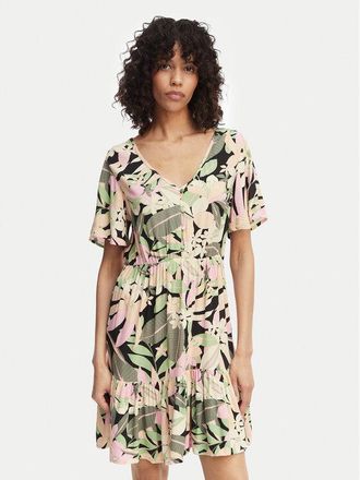 Roxy Sommerkleid Sea Symphony Again ERJWD03769 Bunt Regular Fit