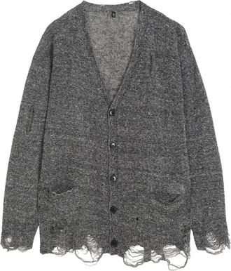 R13 Femme, Pulls, Gris, Taille: 40 FR Boyfriend Cardigan