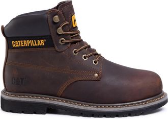 CAT Schnürstiefeletten CAT Footwear Powerplant S3 Hro P724629 Braun