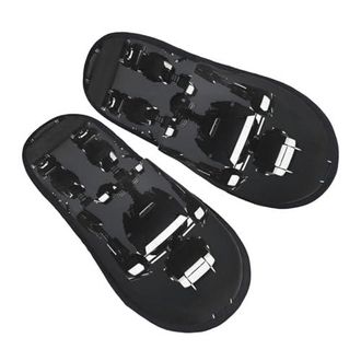 Generic Unisex Pantoufles Hommes imprim&eacute; robot noir Chausson Maison Confortable Chaussons Homme pour Homme Maison Ext&eacute;rieur L