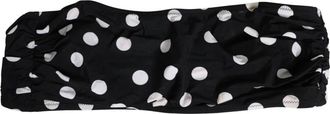 Dolce & Gabbana Femme, Maillots de bain, Noir, Taille: 42 FR Haut de Bikini Bandeau