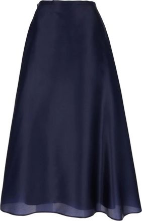 Alberta Ferretti Femme, Jupes, Bleu, Taille: 38 FR A-line Skirt