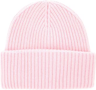 MC2 Saint Barth BRR000102285M Wool Cashmere Knit Beanie - Pink