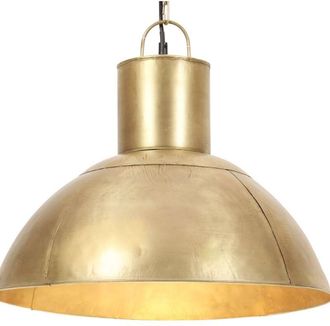 vidaXL Lampe suspendue 25 W Laiton Rond 48 cm E27 vidaXL