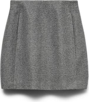 Vero Moda Femme Vmfortuneallison Hw GA Noos Courte Mini Jupe, Mélange De Gris Moyen., S EU