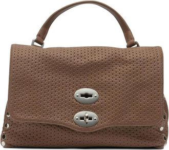 Zanellato Femme, Sacs, Brun, Taille: ONE Size Postina Baby Handbag