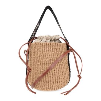 Chlo&eacute; Woody Small Bucket Schultertasche - - Bags - Damen - Beige - ONE SIZE