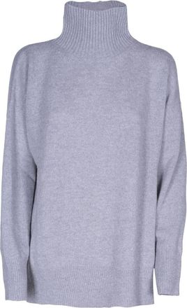 Roberto Collina Femme, Pulls, Gris, Taille: 36 FR Lupetto a Scatolina