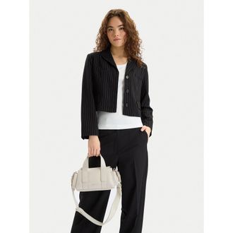 Calvin Klein Handtasche Calvin Klein Webbing Strap Pocket Bag LV04F3291G Wei&szlig;