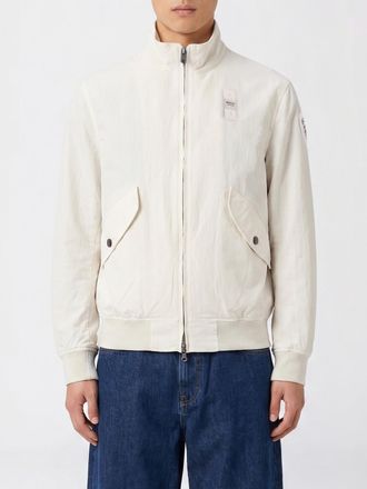 Blauer Jacke Herren Farbe Grau