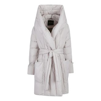 Moorer Femme, Vestes, Blanc, Taille: 36 FR Osiride-STP Down Jacket