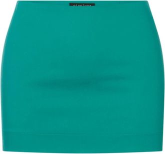Gianluca Capannolo Femme, Jupes, Vert, Taille: 34 FR Mini-jupe