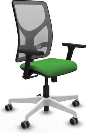 Piqueras y Crespo Sessel Home Office mit 3D-Armlehnen, h&ouml;henverstellbare Lendenwirbelst&uuml;tze. Ausgestattet mit 3 Positionen und Schneidschaum. Mit Rollen von 65 mm Parke