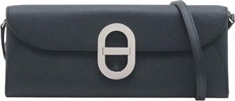 Herm&egrave;s sac &agrave; bandouli&egrave;re Epsom Chaine d Ancre To Go (2023) - Bleu
