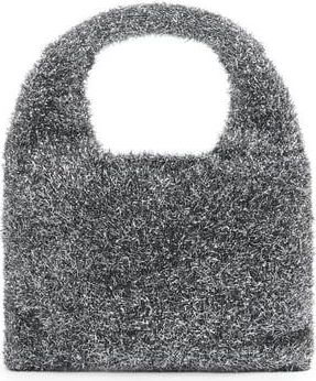 Au Printemps Paris Sac &agrave; main en maille m&eacute;talis&eacute;
