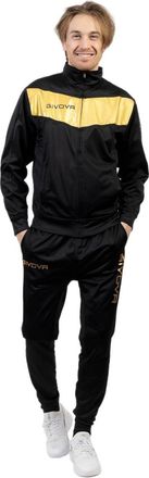 Givova Passen Visum Luxus,M,Schwarz/Gold,Unisex