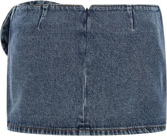 Magda Butrym Denim Skirt - Blue