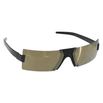 Chanel Pre-owned Vintage Sonnenbrille - - Pre-owned - Damen - Schwarzk - ONE SIZE