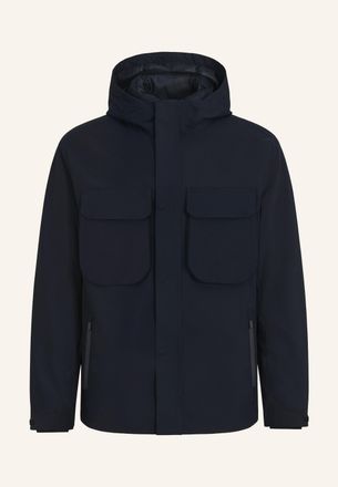 HUGO BOSS Casual Jacke P-Coler-Goretex blau
