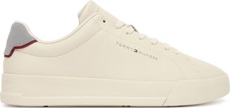 Tommy Hilfiger Sneakers Tommy Hilfiger Th Court Detail Ess FM0FM05367 Écru