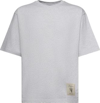 Jacquemus Homme, Tops, Blanc, Taille: XL T-Chemises