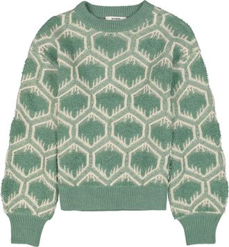 Garcia Garcia Damen Pullover, Misty Fields, XL