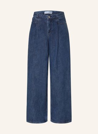 Selected Wide Leg Jeans blau