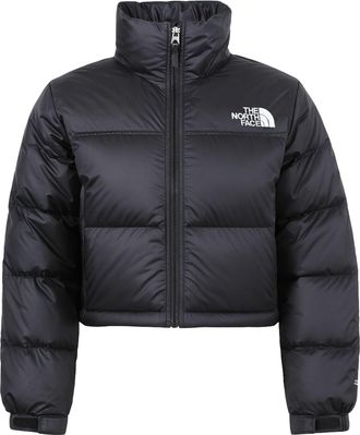 The North Face Nuptse Short Damenjacke Schwarz