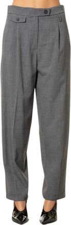 Actualee Femme, Pantalons, Gris, Taille: 42 FR Pantalon ample