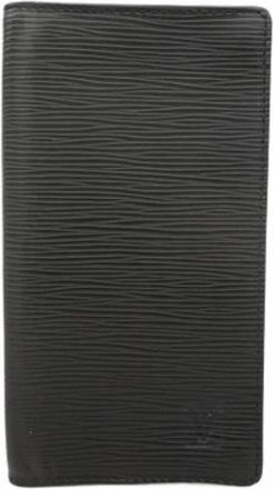 Louis Vuitton unisex, Pre-owned, Noir, Taille: ONE Size Portefeuille en tissu Pre-owned