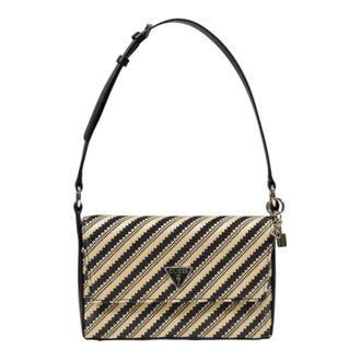 Guess Femme, Sacs, Noir, Taille: ONE Size Sac Éco Chic Femme Petit