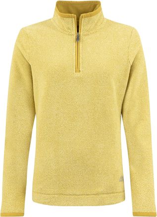 Weird Fish Sarah Fleece-Oberteil f&uuml;r Damen, mit kurzem Rei&szlig;verschluss, Strukturiert (Antikes Moss)