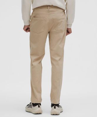 lululemon Pantalon ABC 5 poches coupe classique Warpstreme pour Hommes - 81 cm - Kaki - Taille 28