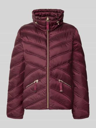 Christian Berg Steppjacke mit Stehkragen und Rei&szlig;verschlusstaschen
