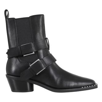 Ash Nieten Schwarzer Stiefelette Heron01 - - Shoes - Damen - Schwarzk - 37 EU