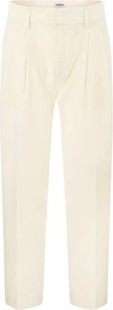 Dondup Homme, Pantalons, Blanc, Taille: W28 Pantalon Chino Ample Sheryl
