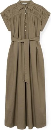 SoSUE Femme, Robes, Vert, Taille: 38 FR Robe Maui