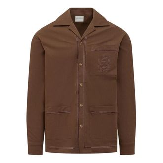 Dr&ocirc;le de Monsieur K-Sh262 Shirt - - Shirts - Herren - Braun - S
