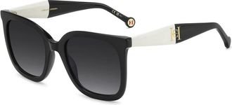 Carolina Herrera Femme, Accessoires, Noir, Taille: 55 MM HER 0375/G/S Lunettes de soleil