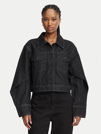 HUGO BOSS Jeansjacke Galare 50567768 Grau Regular Fit