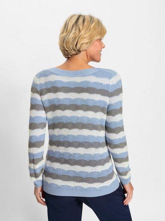 Witt Strickpullover Pullover Langarm Struktur