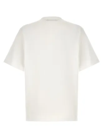Dolce & Gabbana Logo-Patch Cotton T-Shirt - White