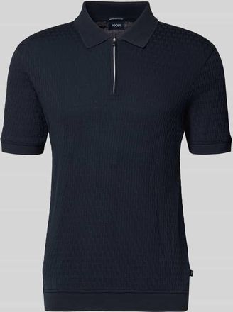 Joop Slim Fit Poloshirt mit Rei&szlig;verschluss Modell Franciscojose