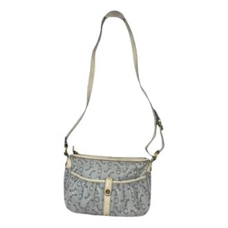 Celine Pre-owned Vintage Baumwoll-Umh&auml;ngetasche - - Pre-owned - Damen - Wei&szlig; - ONE SIZE
