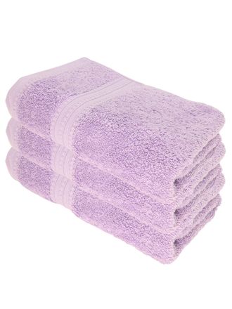 Julie Julsen Bio Duschtuch-Set 3 STK. 70x140 Lavendel 100% Baumwolle Frotte 550g/m²